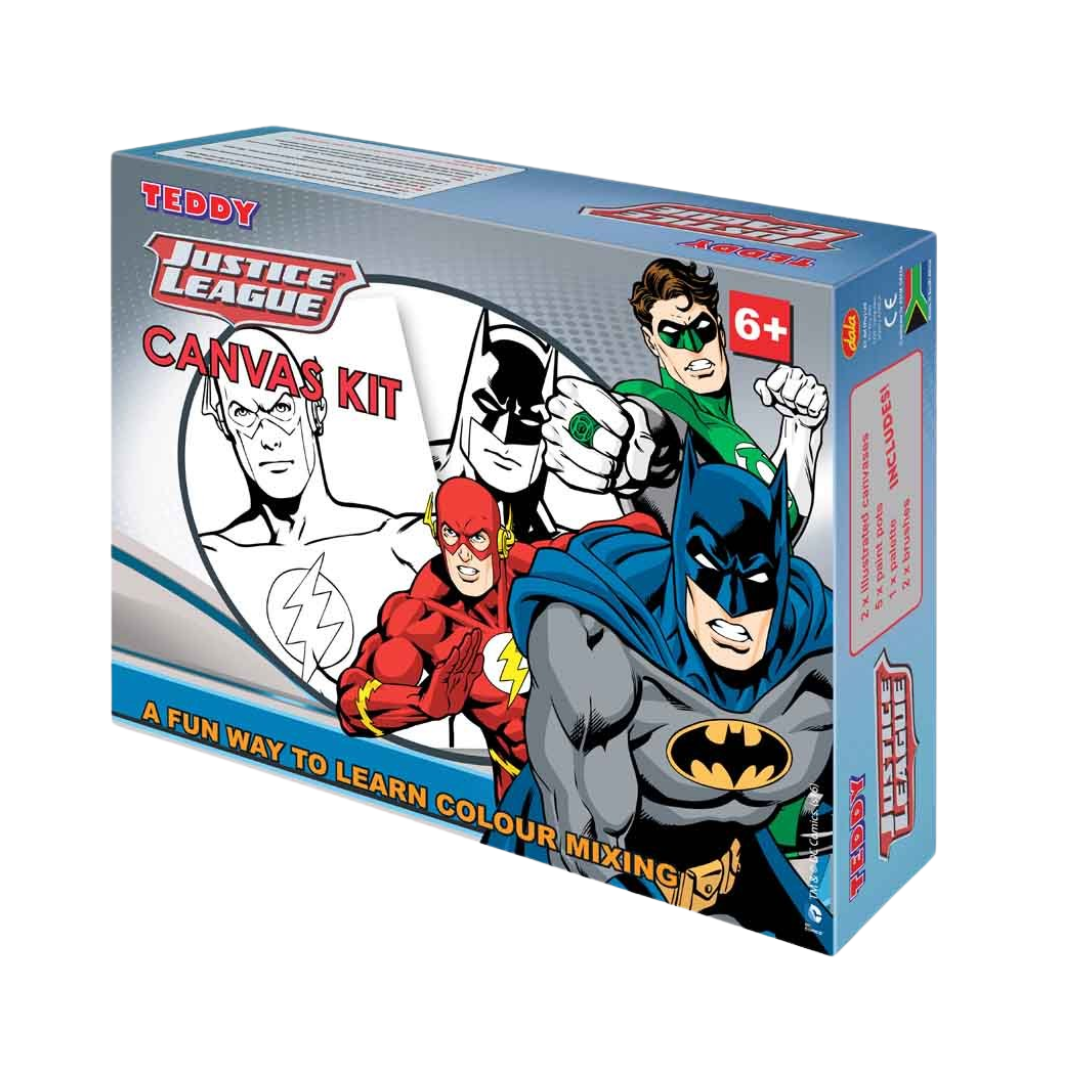 Justice League: Batman & The Flash Canvas Kit – Kiddie Majigs
