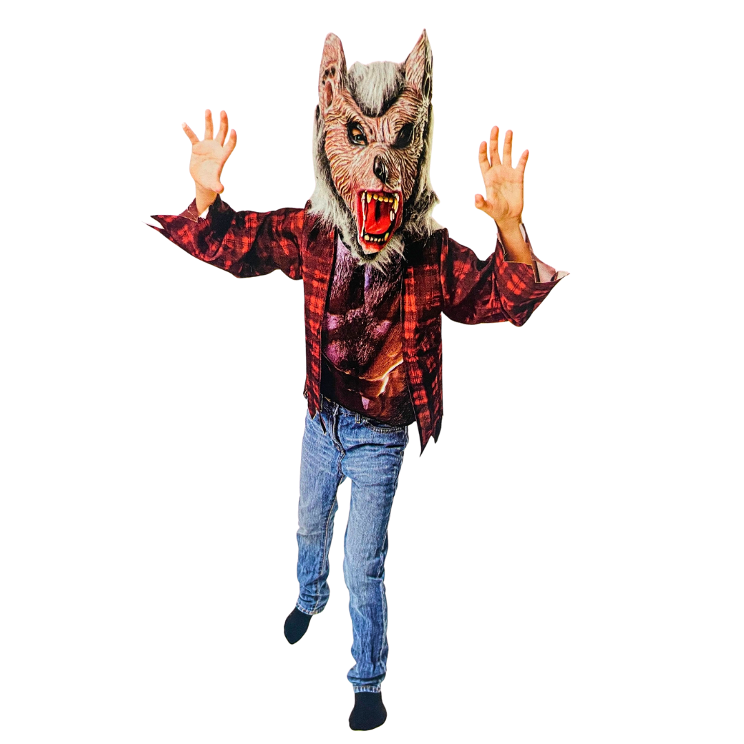 Mad Werewolf Costume Age 10-12 – Kiddie Majigs